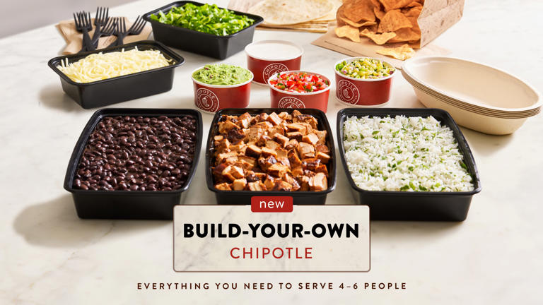 Chipotle launches ‘Build-Your-Own' meal kit for small groups, families ...