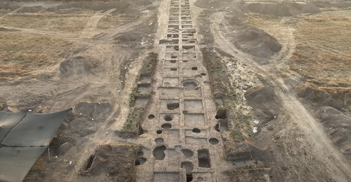 Archaeologists surveying a housing development in Israel unearthed a ...