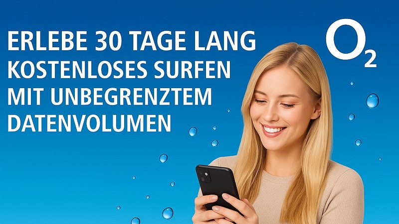 o2 Testkarte sichern und kostenlos unbegrenzt surfen!