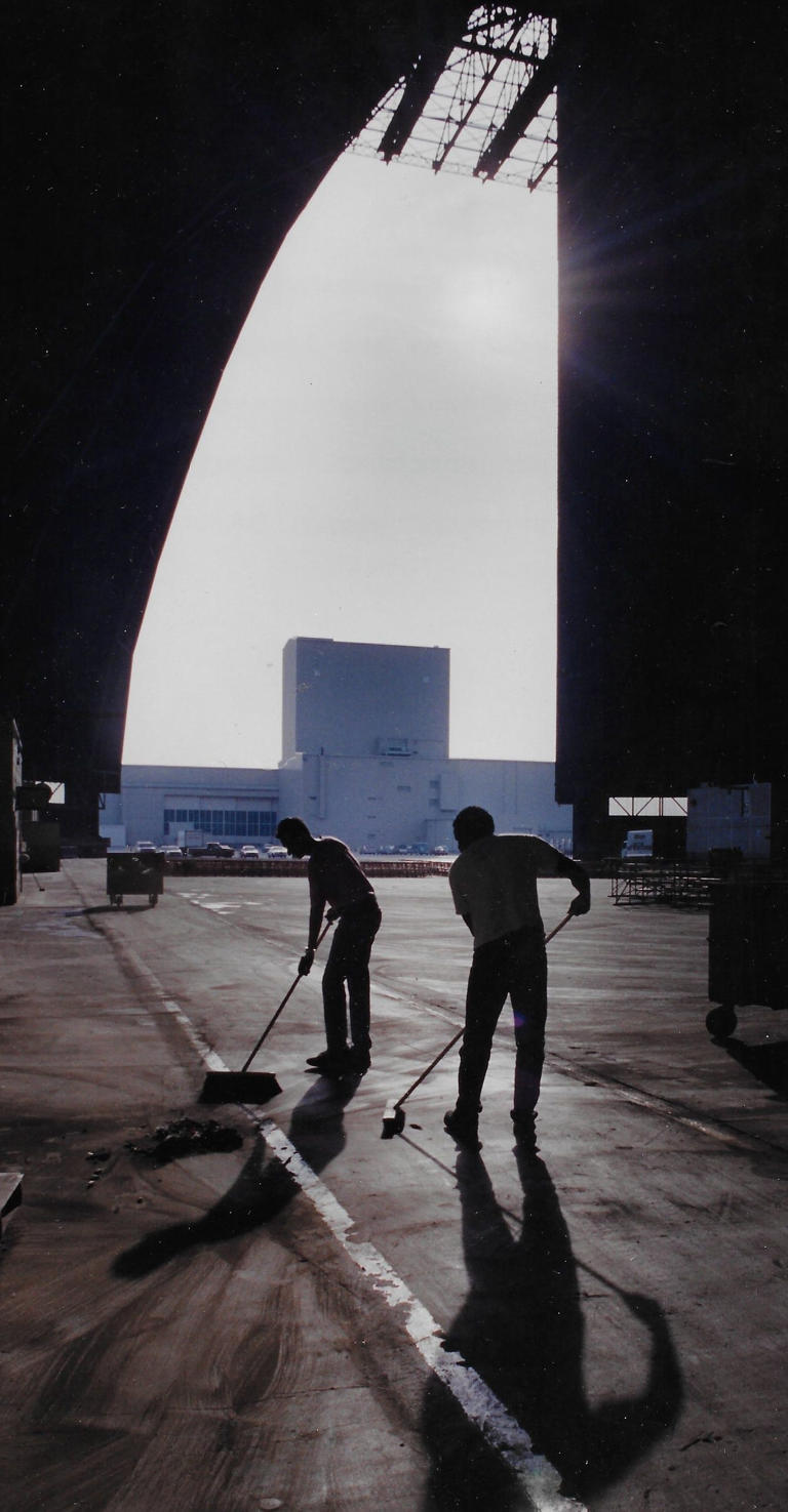Does it rain inside the Akron Airdock? | Just Asking