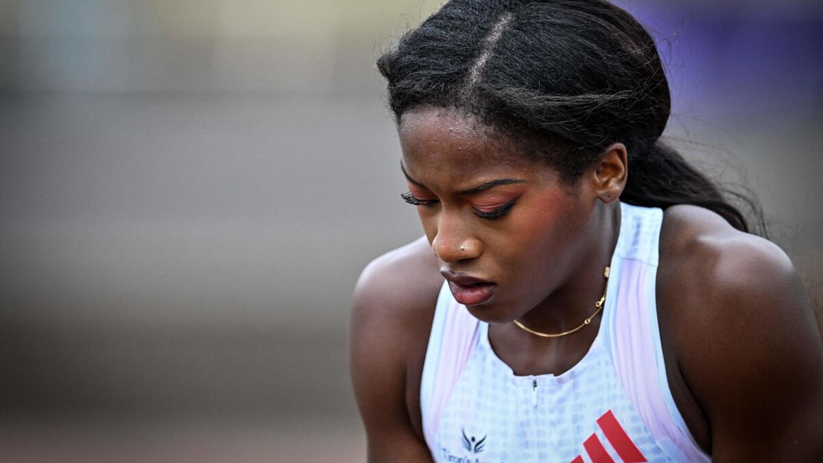 « Malgré tous mes efforts… » : vice-championne olympique, Cyréna Samba ...