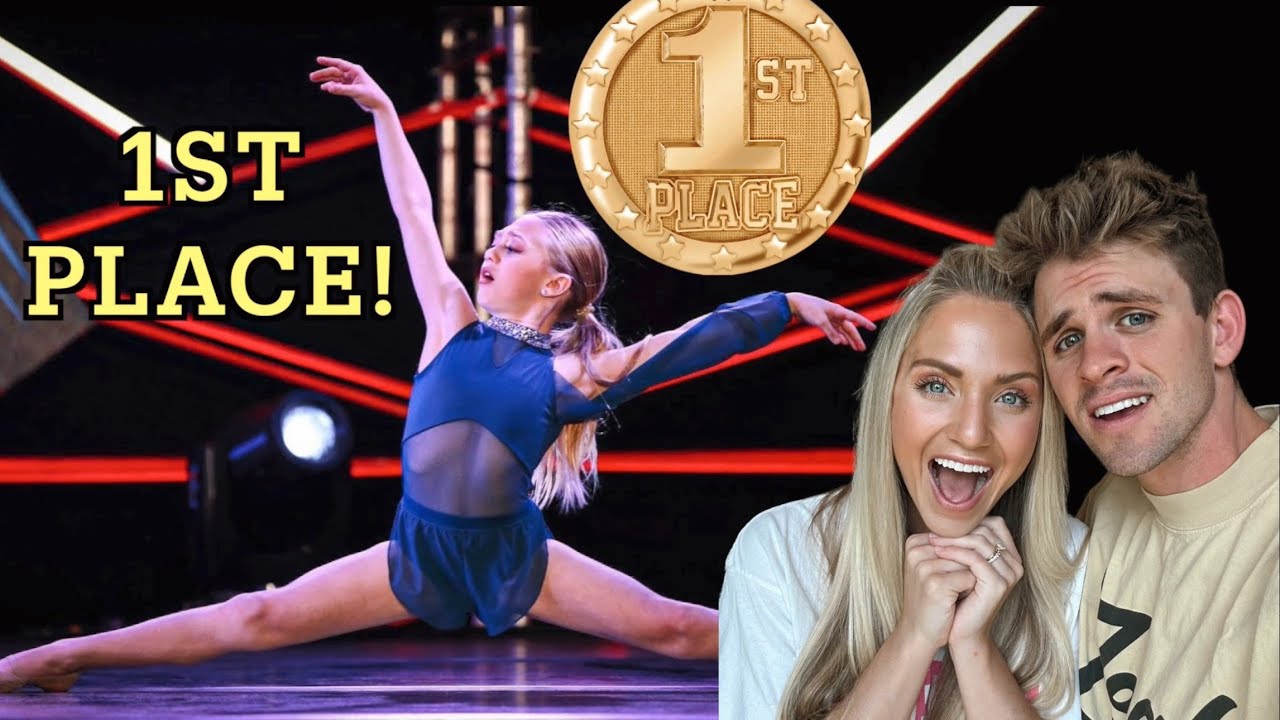 Young Dancer Celebrates a Big First Place Win
