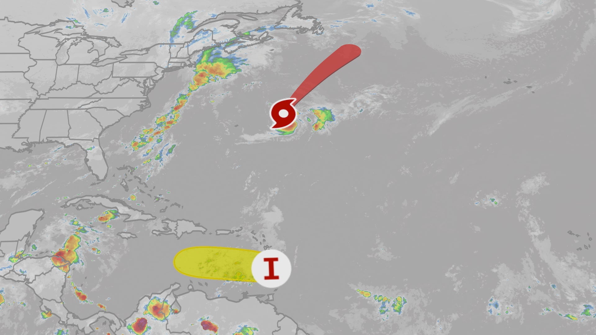 National Hurricane Center Tracking Fernand, Invest 99L