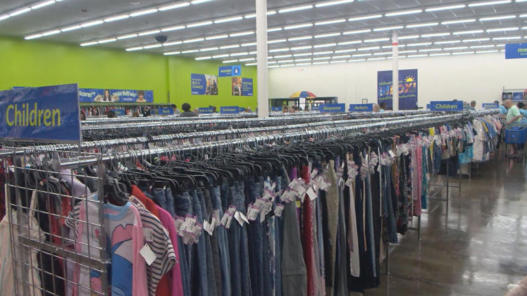 Secondhand store savings for back-to-school shopping