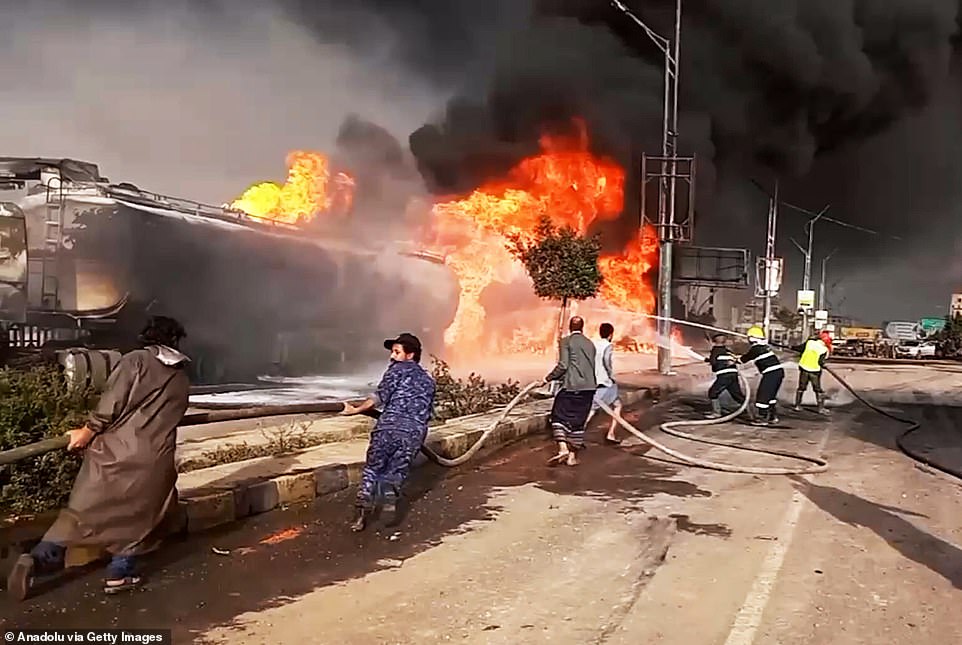 Israel unleashes wave of airstrikes on Yemen's capital