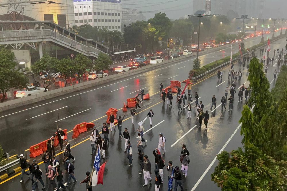 Kondisi Terkini Aksi Demonstrasi DPR 25 Agustus 2025 Setelah Sempat Ricuh