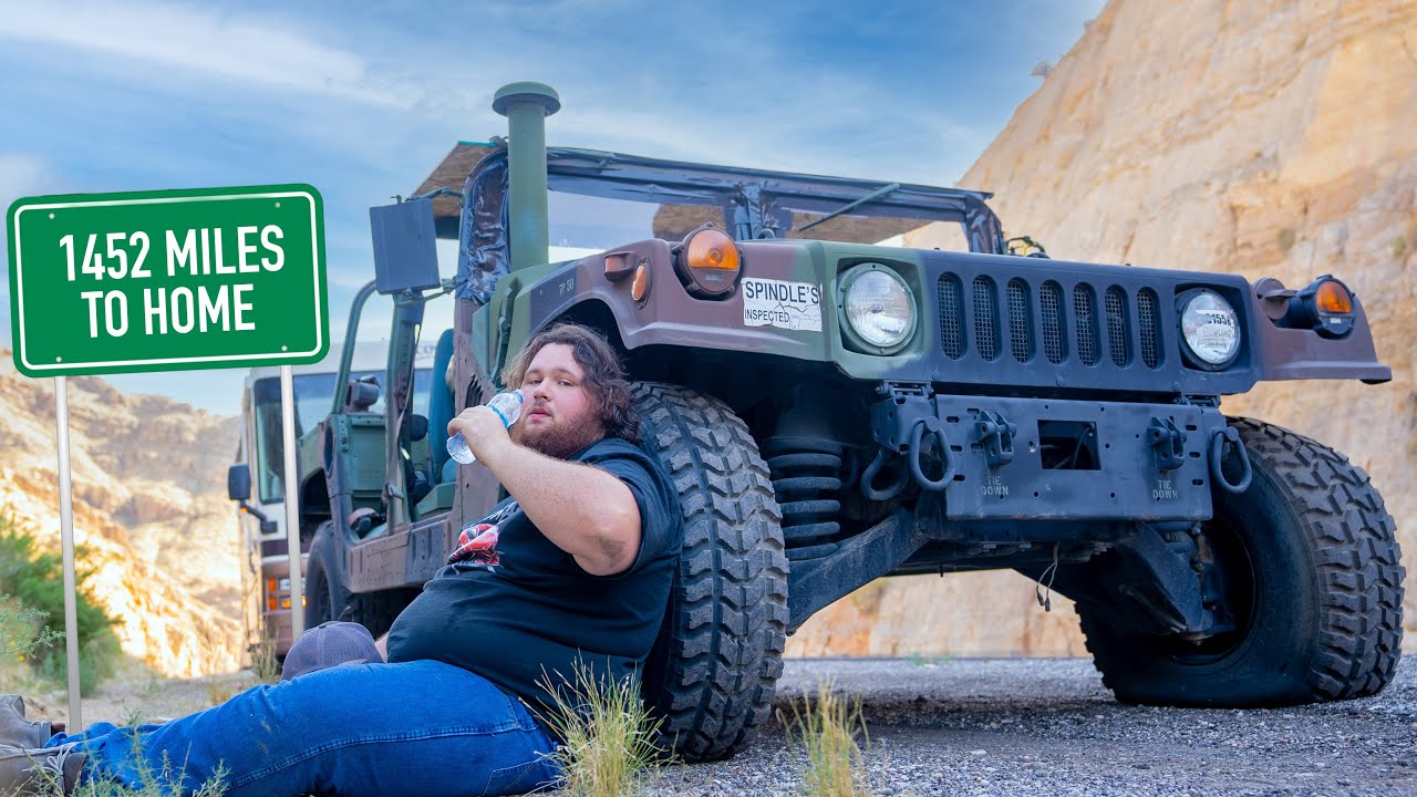 The Brutal Reality of a 1,452-Mile Humvee Drive