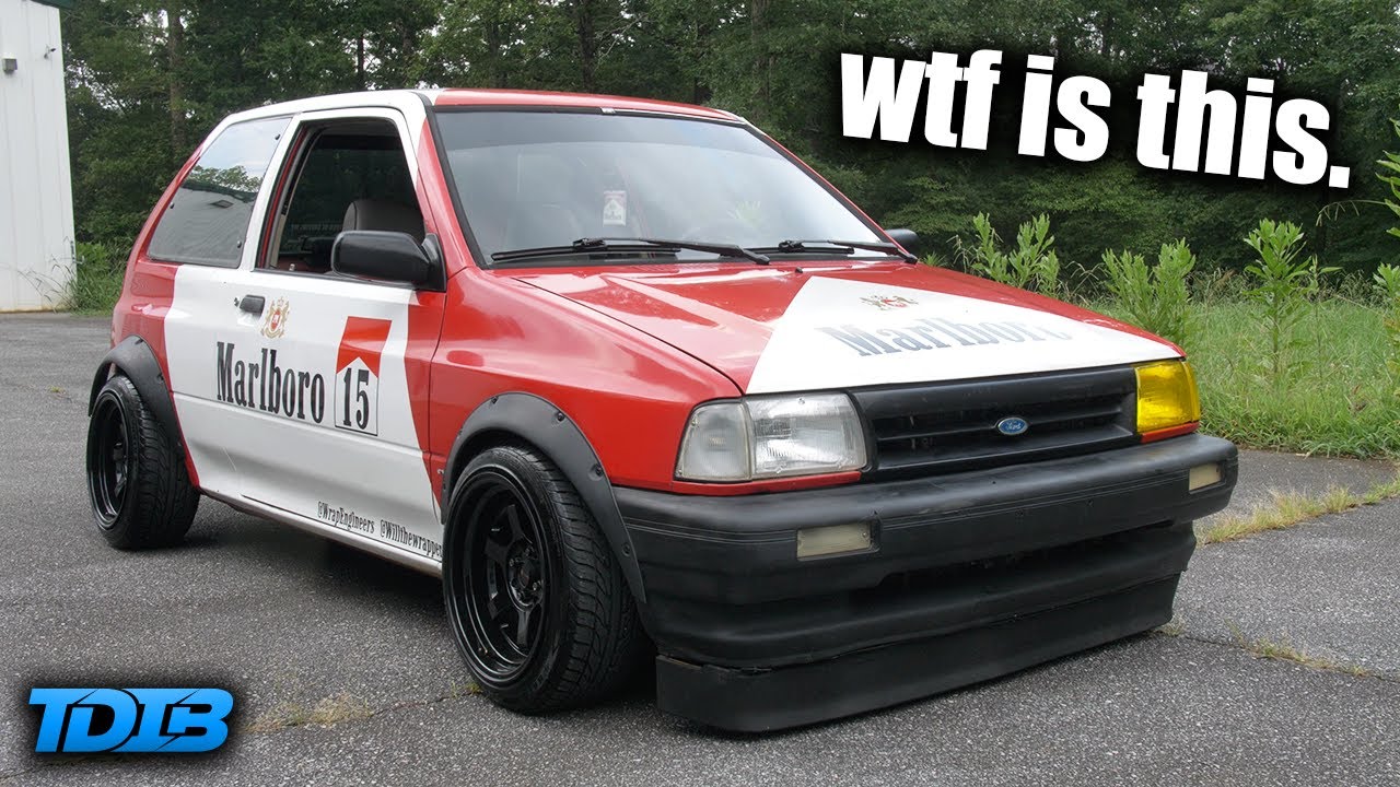Modified Ford Festiva review is most Frankenstein car ever