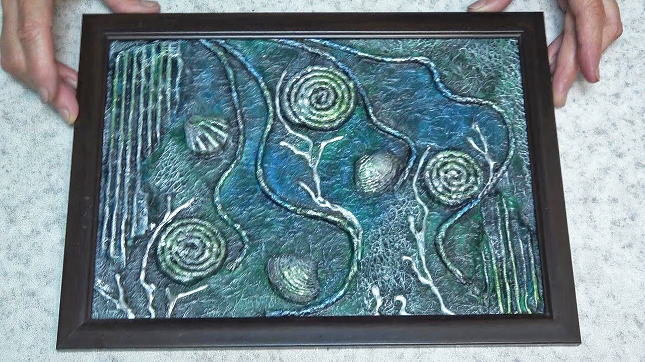 Crafting a Mixed Media Masterpiece from Junk Materials