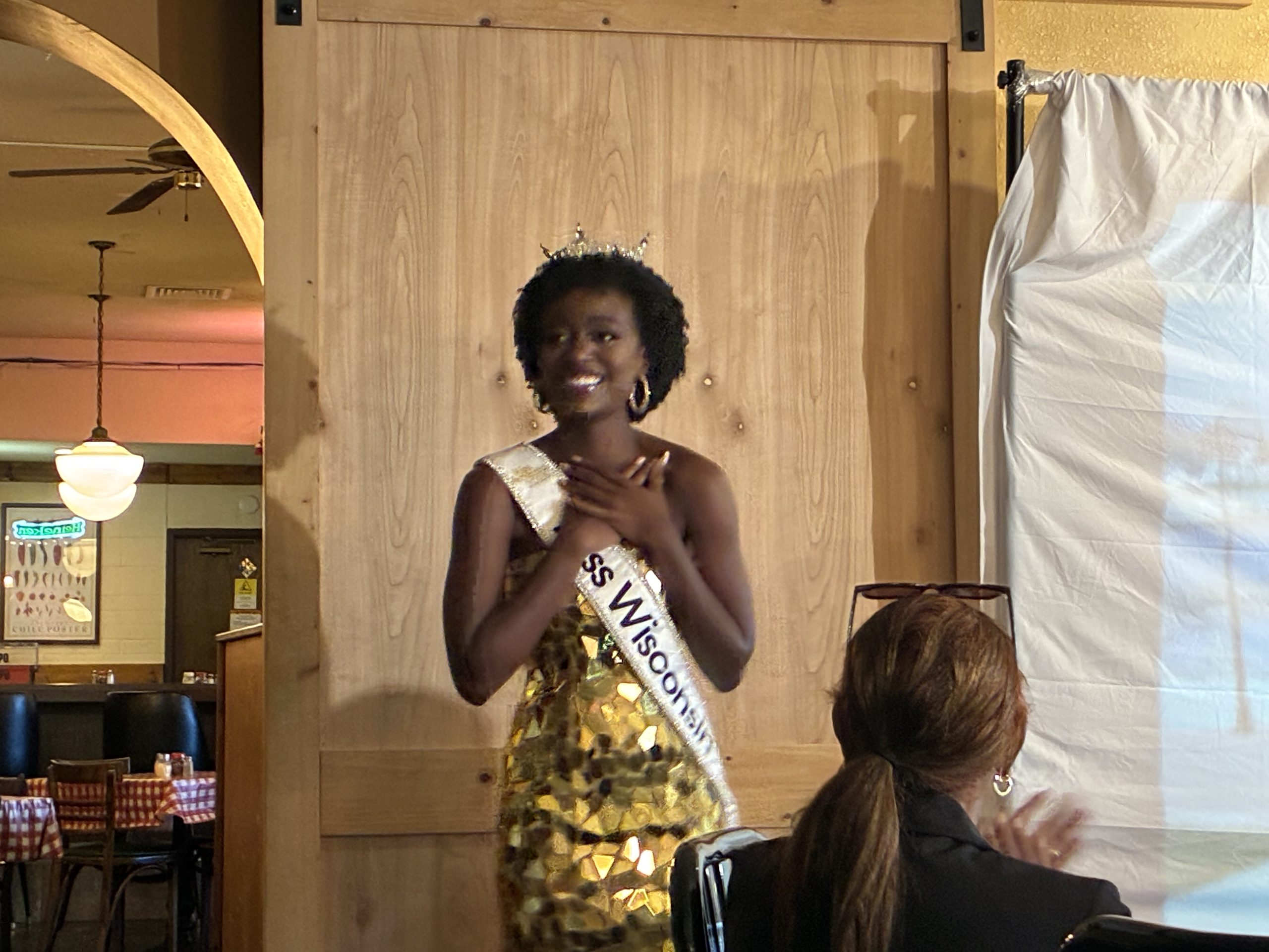 Miss Wisconsin Willow Newell sent off to Miss America competition