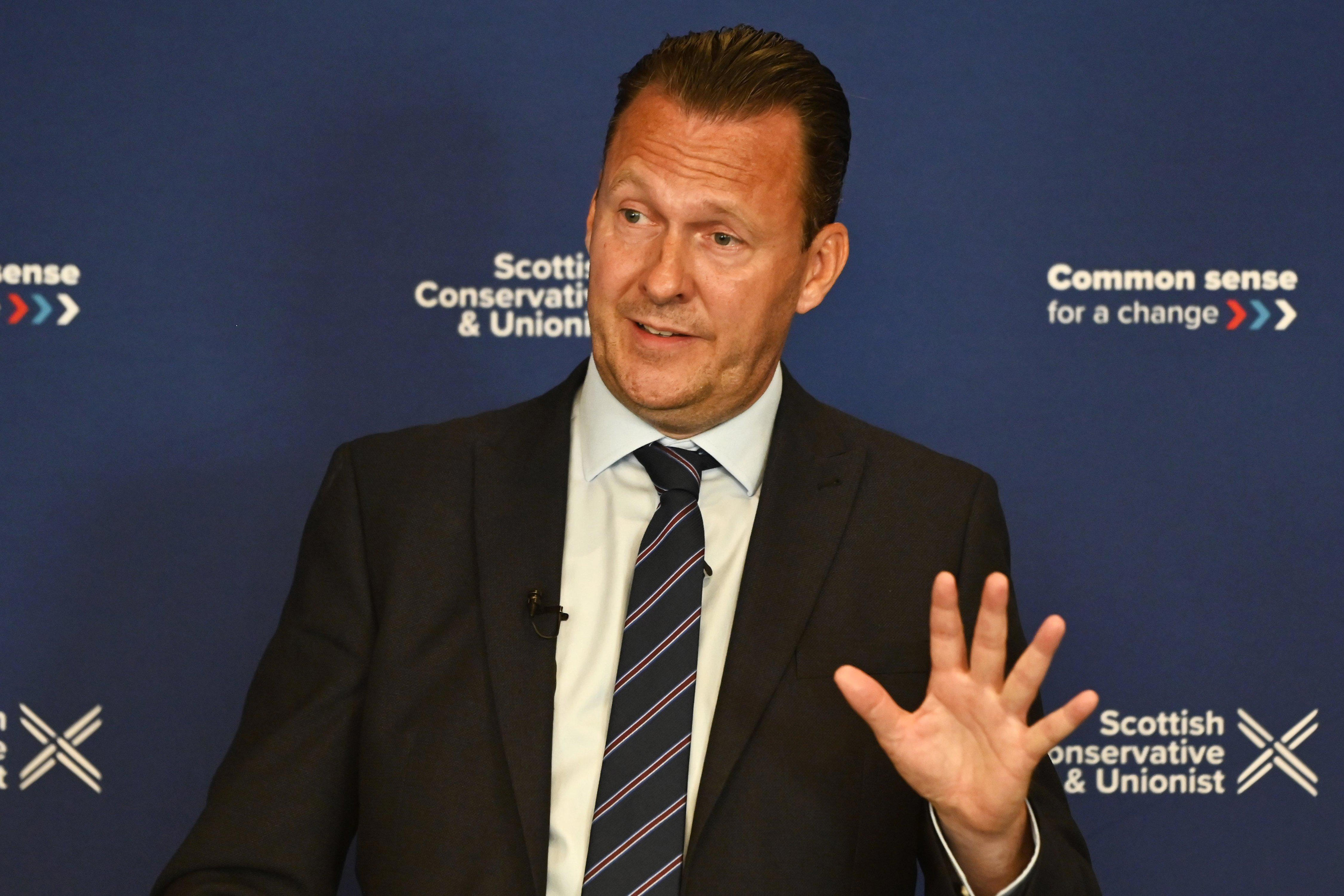 Russell Findlay will not quit if Tories fall behind Reform as he breaks ...