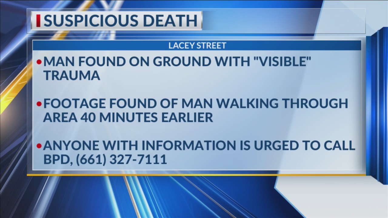 Investigation underway after man is found dead on Lacey Street