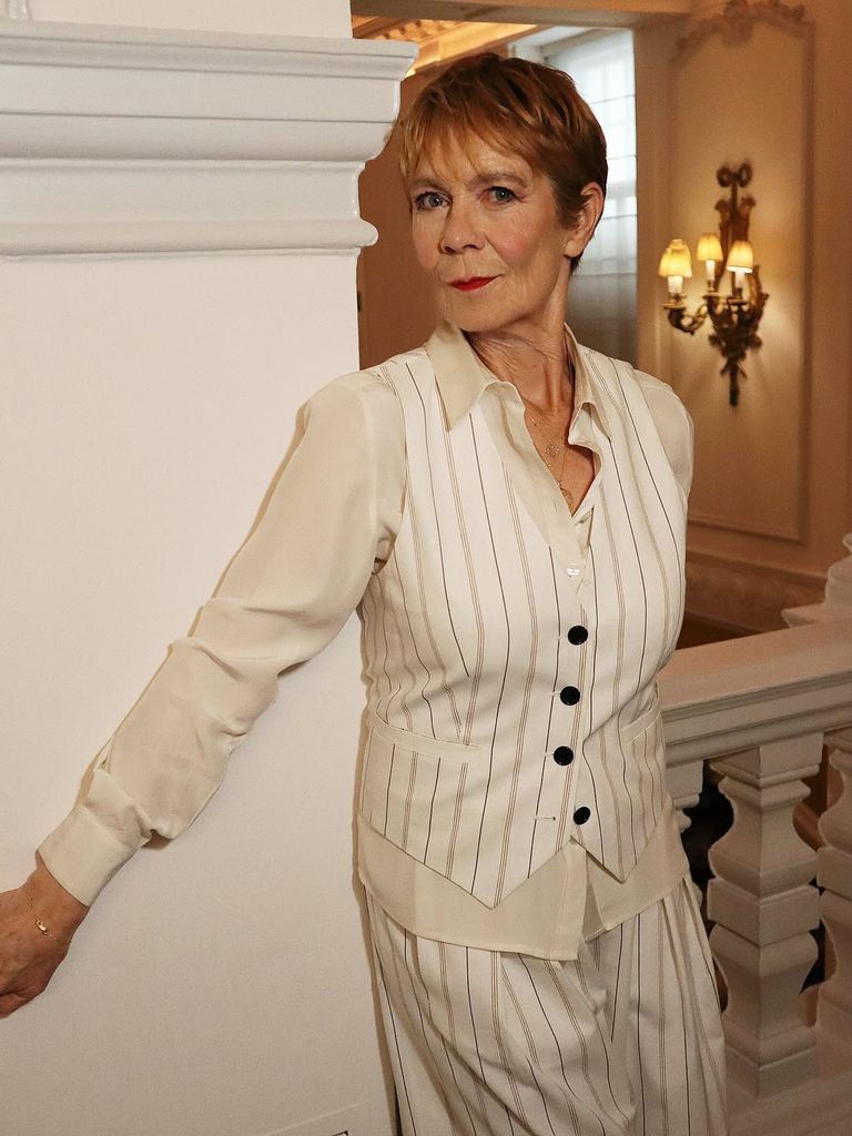 The Thursday Murder Club's Celia Imrie oozes quiet luxury in her royal ...