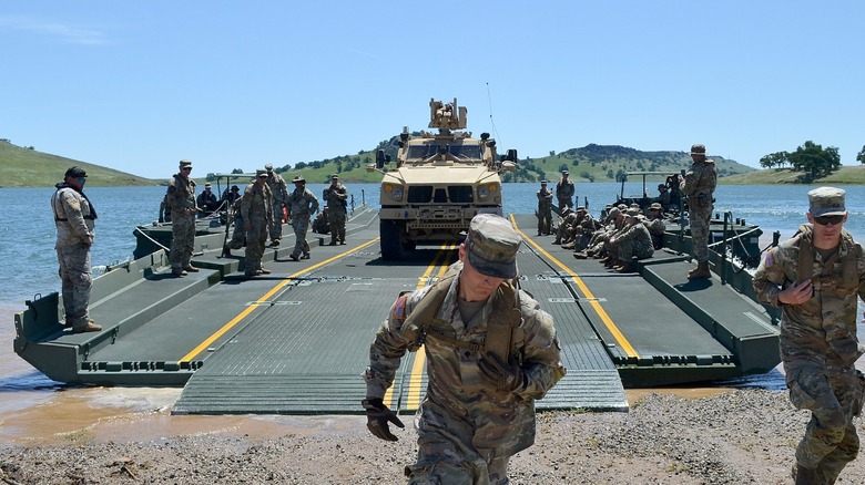How The US Army Builds Bridges That Can Carry Tanks In A Matter Of Minutes