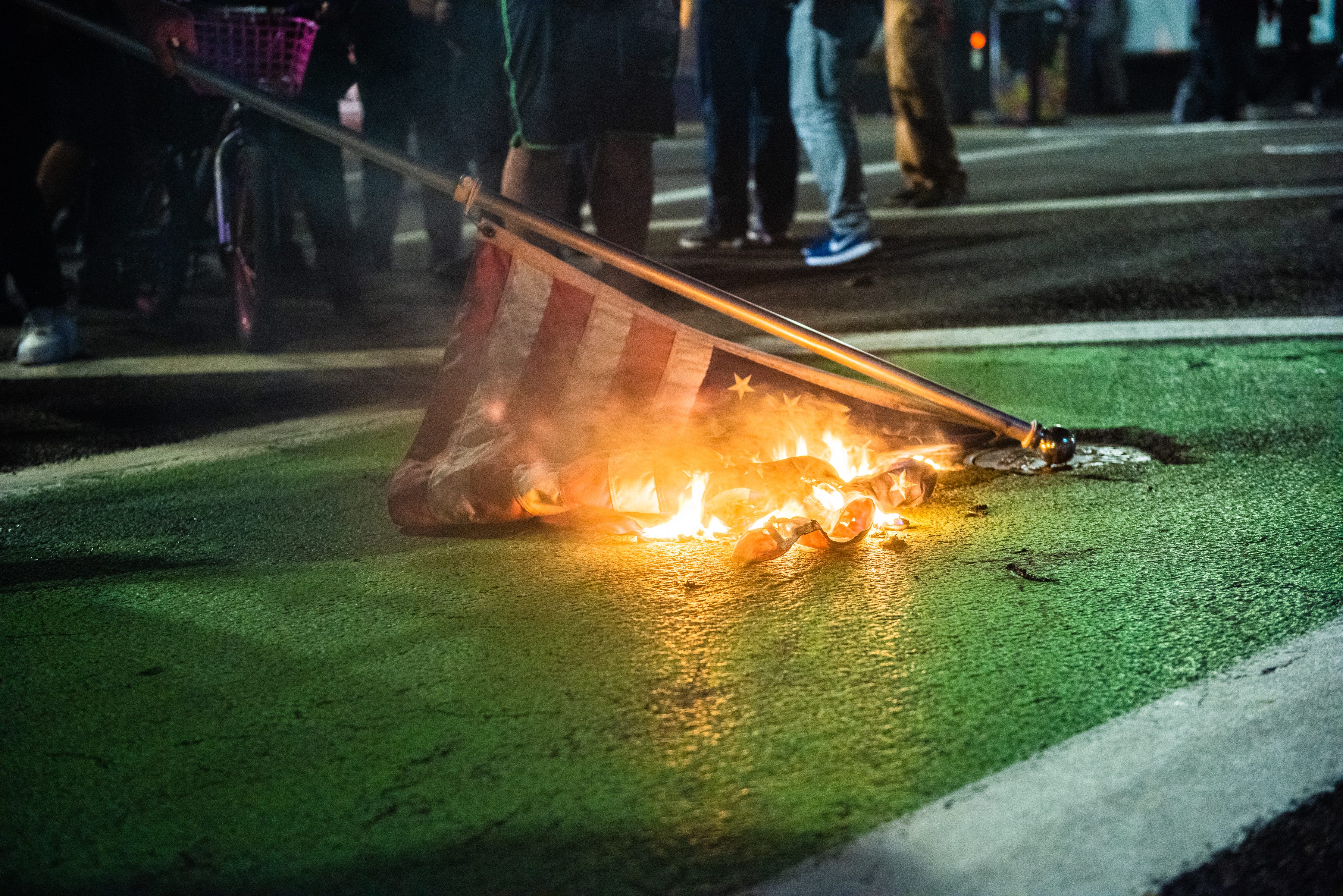 Is flag burning protected speech? What to know about Trump's order