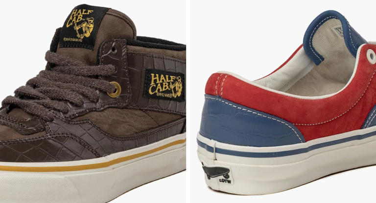 Vans Is Decking Out Some of Its Most Classic Sneakers With Croc Uppers
