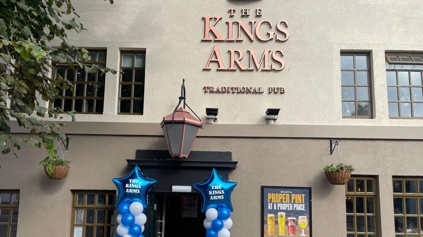 Community pub Kings Arms reopens following renovation in UK