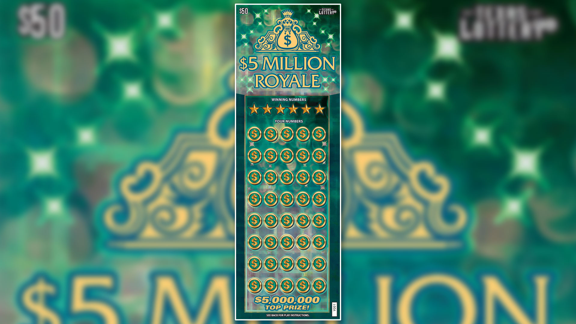 Frisco resident wins $5 million in Texas Lottery scratch-off game