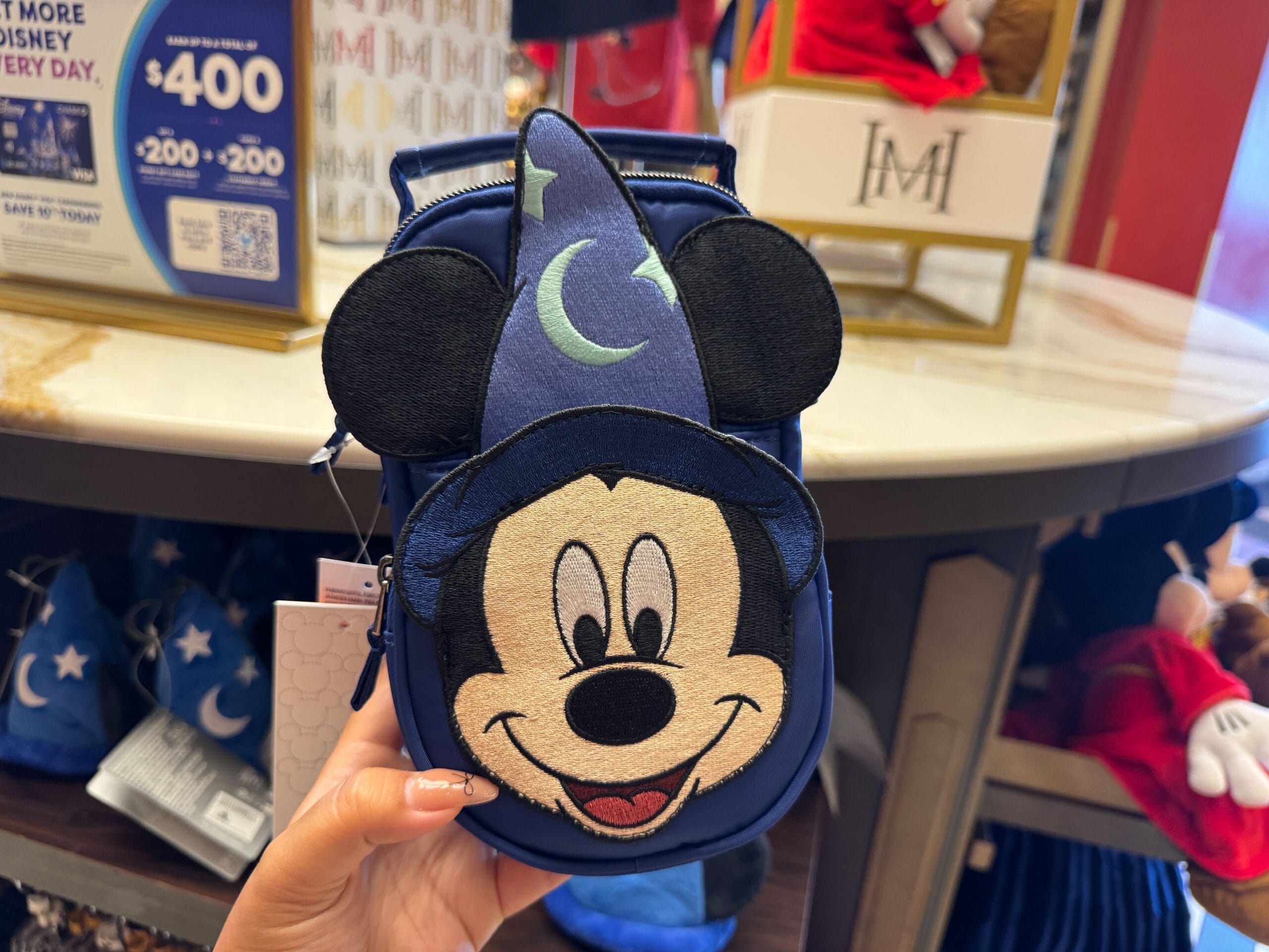 Sorcerer Mickey Lug Bag Appears at Walt Disney World