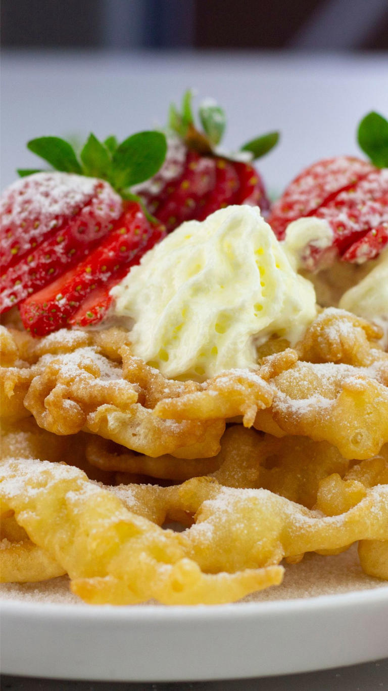 Easy 3-Ingredient Funnel Cake – Fair-Food at Home