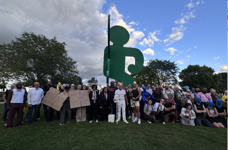 Chicago locals crown the "Baldest Baddie"