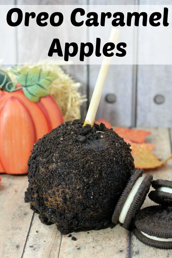 Oreo Caramel Apples – Fun Fall Treat