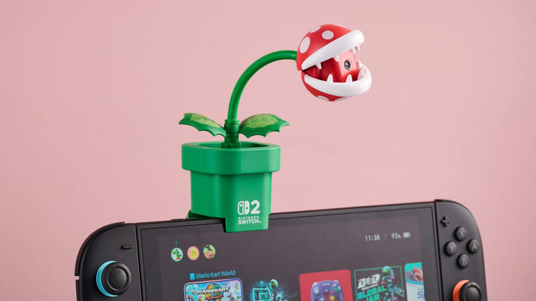 I tried the Piranha Plant camera for Nintendo Switch 2 and wanted to ...