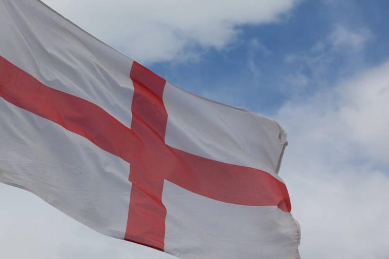 Rules for flying England St George's and Union Jack flags at home