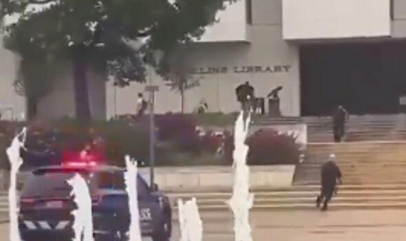 University of Arkansas shooting fears as students 'barricaded' on campus