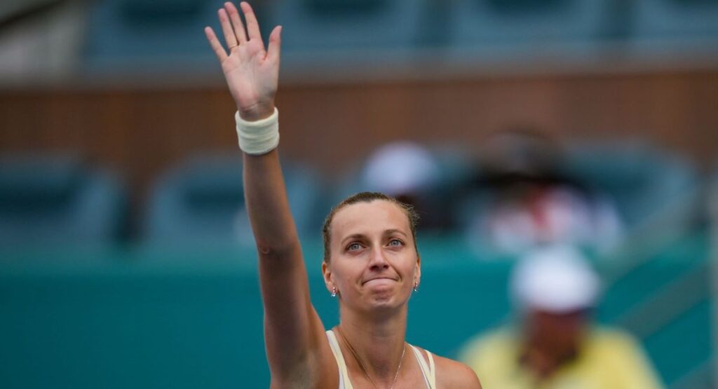 Petra Kvitova, corrigée par Diane Parry pour le dernier match de sa ...