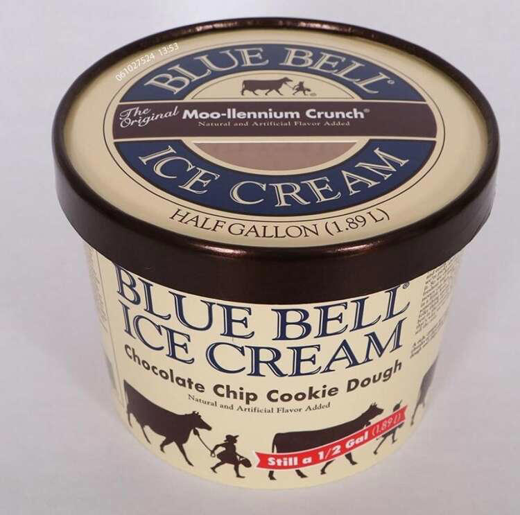 Blue Bell ice cream recall: Moo-llennium Crunch wrong packaging ...