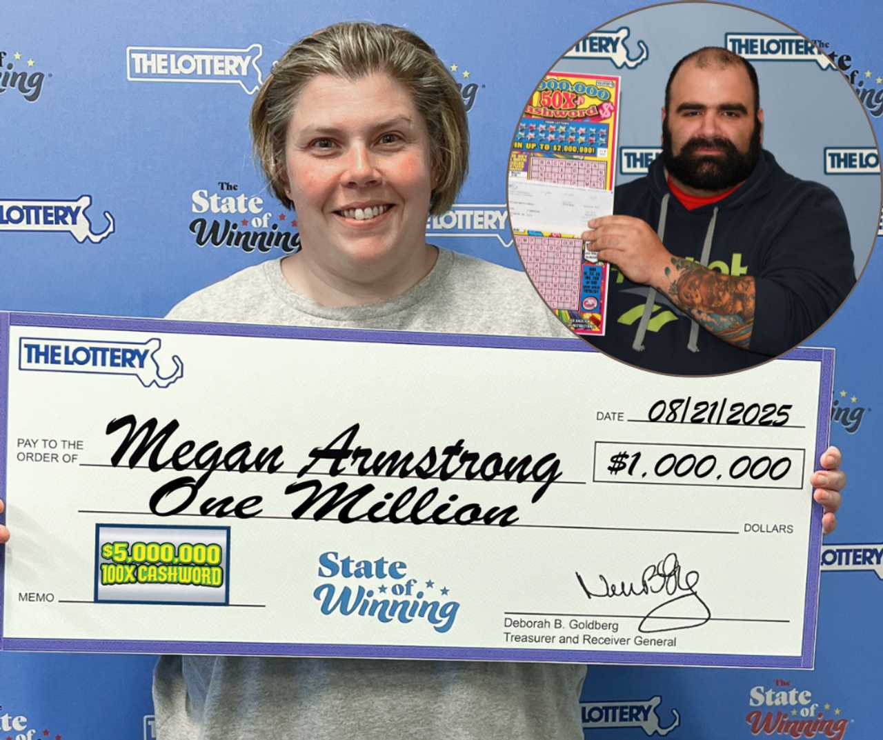 Woman Wins $1M In Same Scratch-Off Game Her Husband Won Million Dollars ...