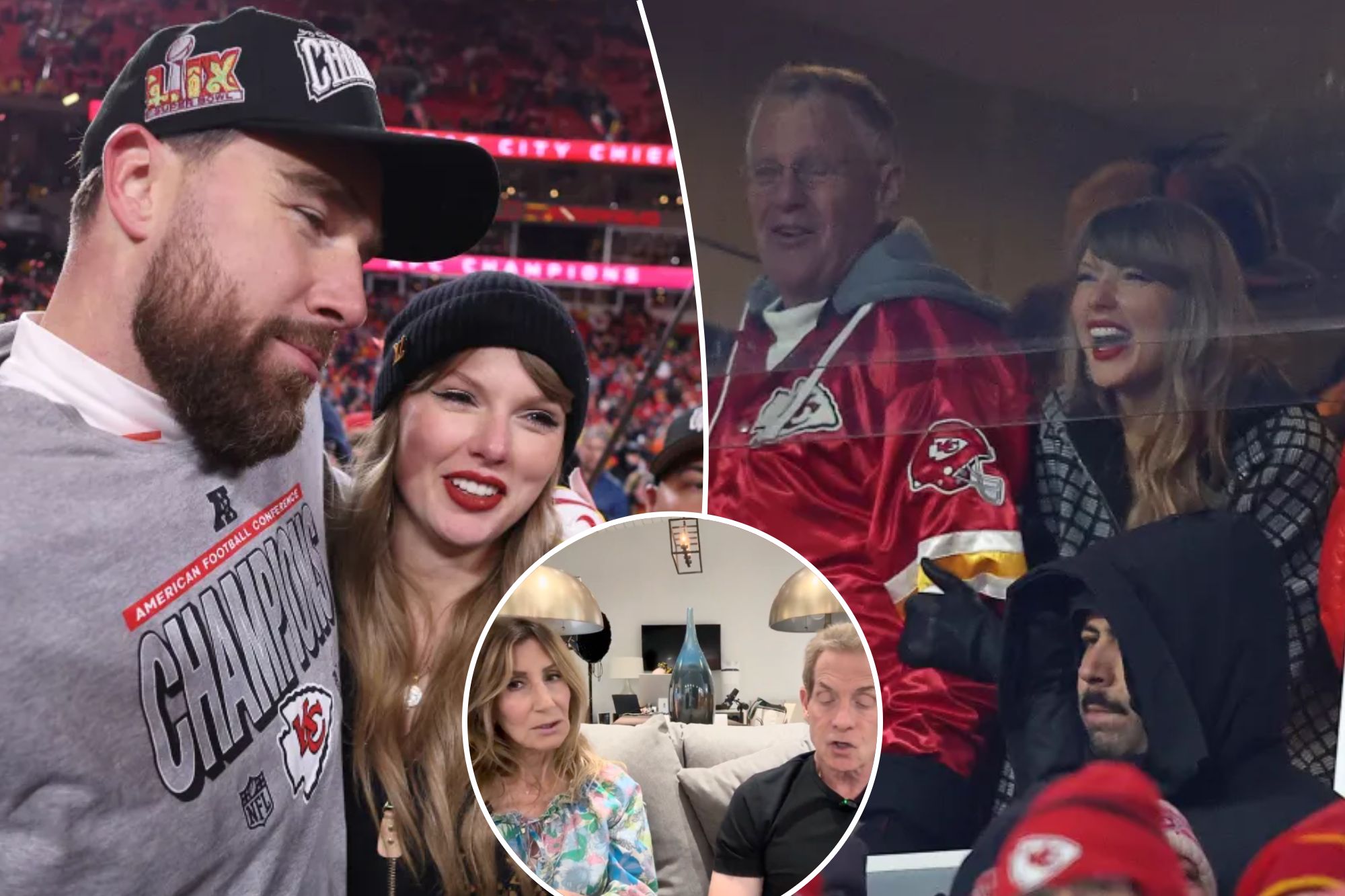 Skip Bayless’ wife unloads on Brittany Mahomes, Taylor Swift with NFL ...