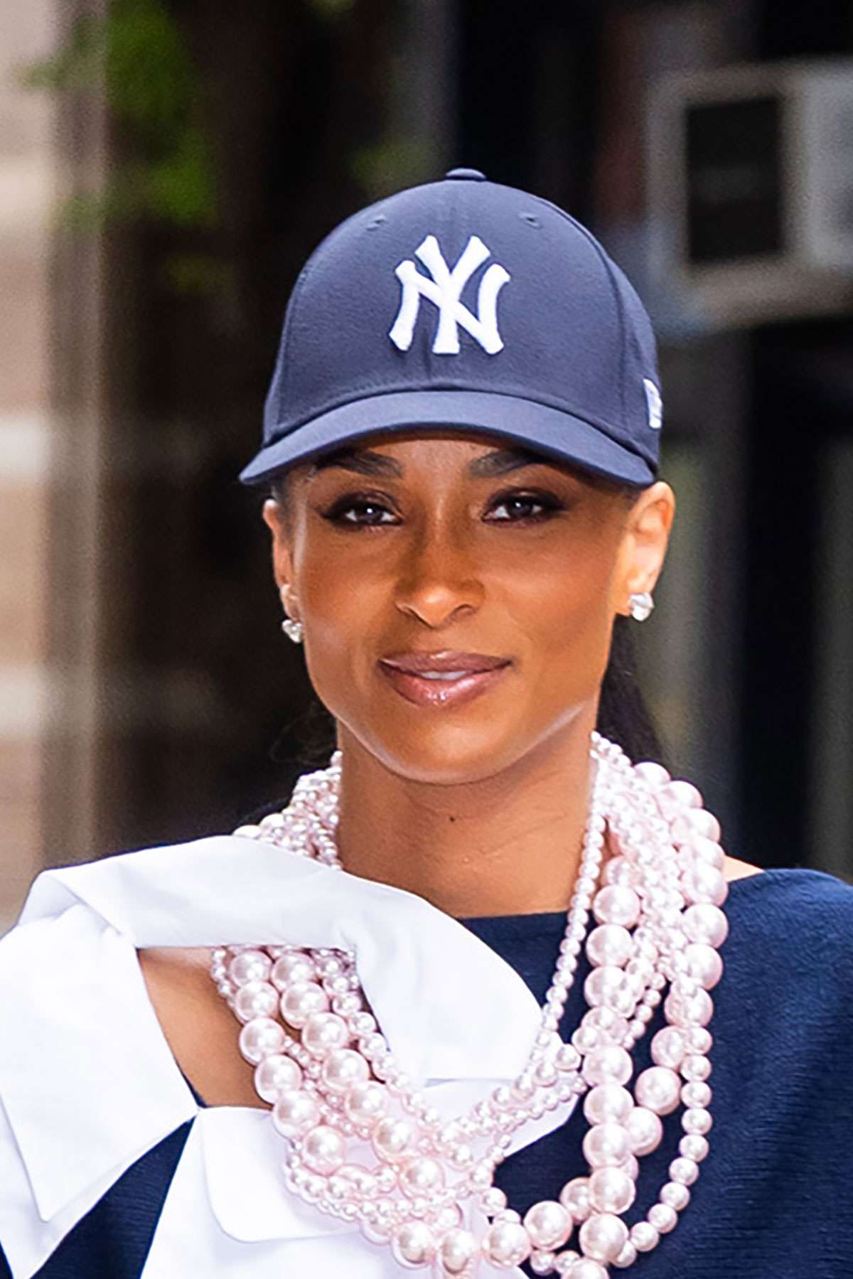 Ciara Wore an Optical Illusion Sweater With Fall's Must-Have Jeans