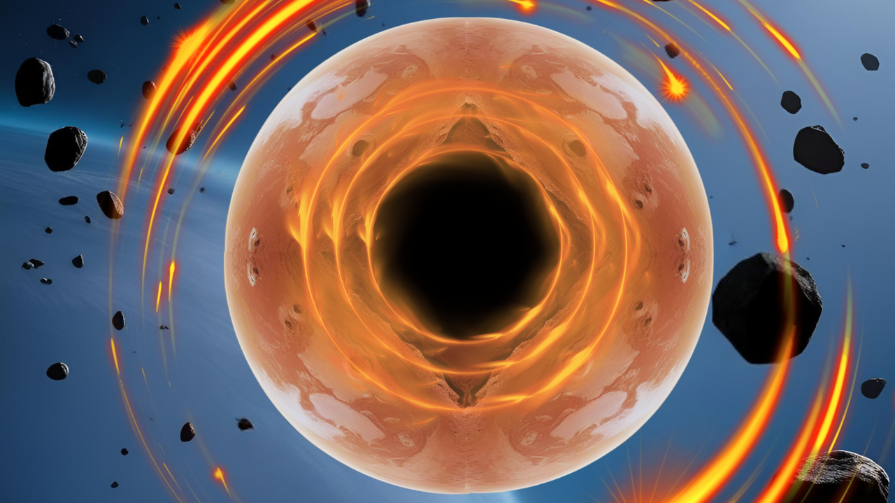 Dark matter could create black holes that devour exoplanets from within