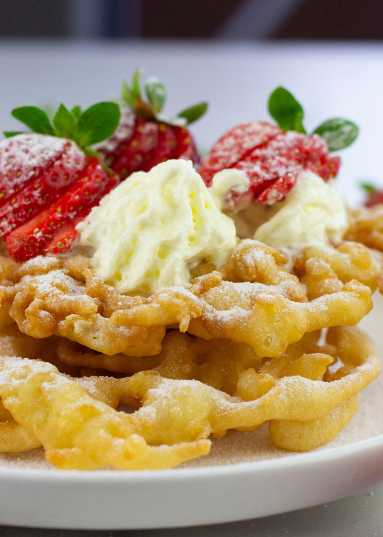 Easy 3-Ingredient Funnel Cake – Fair-Food at Home