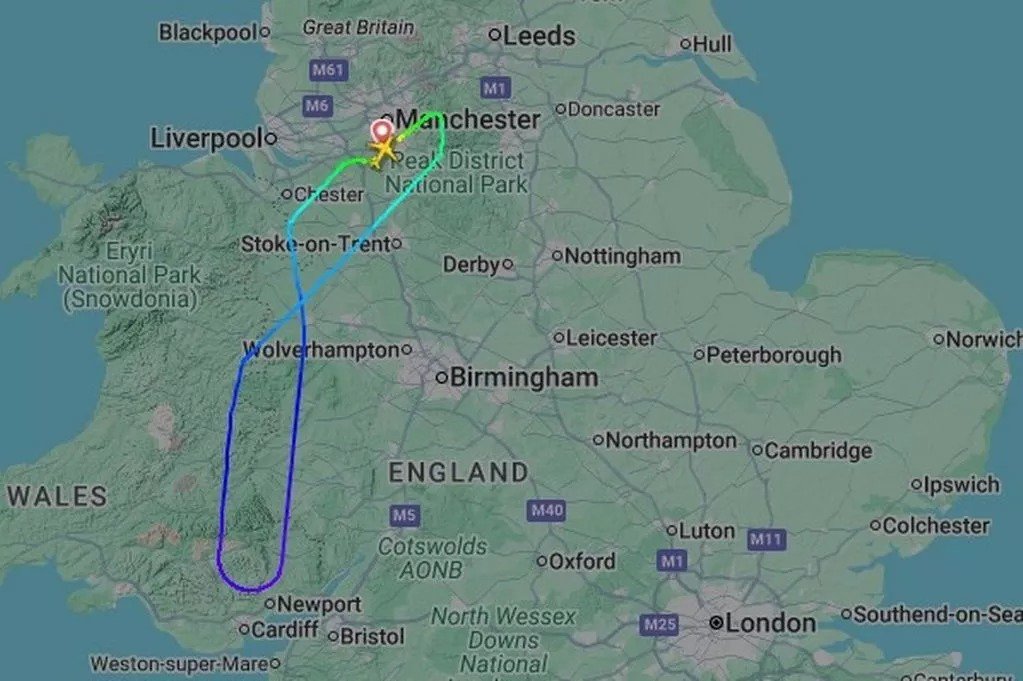 Ryanair flight turns back after emergency exit drama