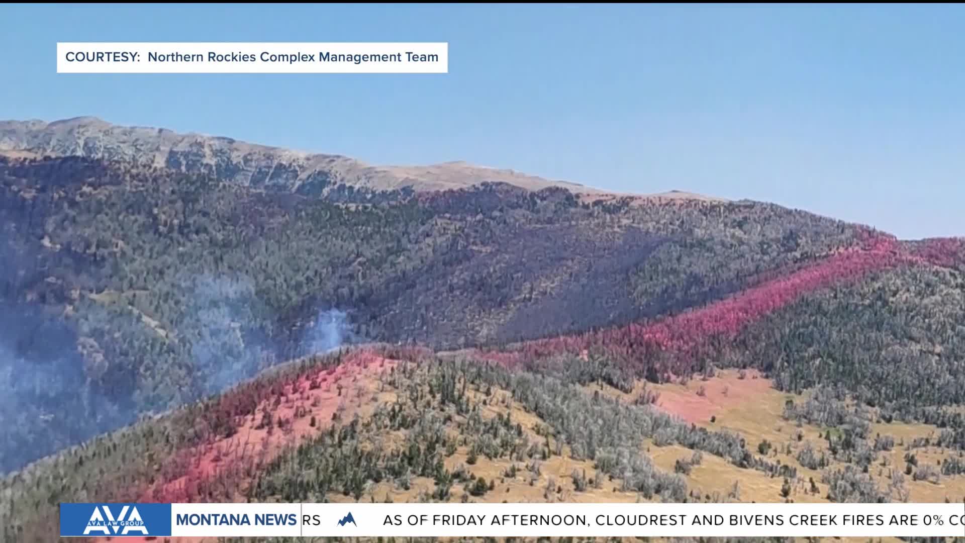 Firefighter dies Sunday while fighting Bivens Creek Fire