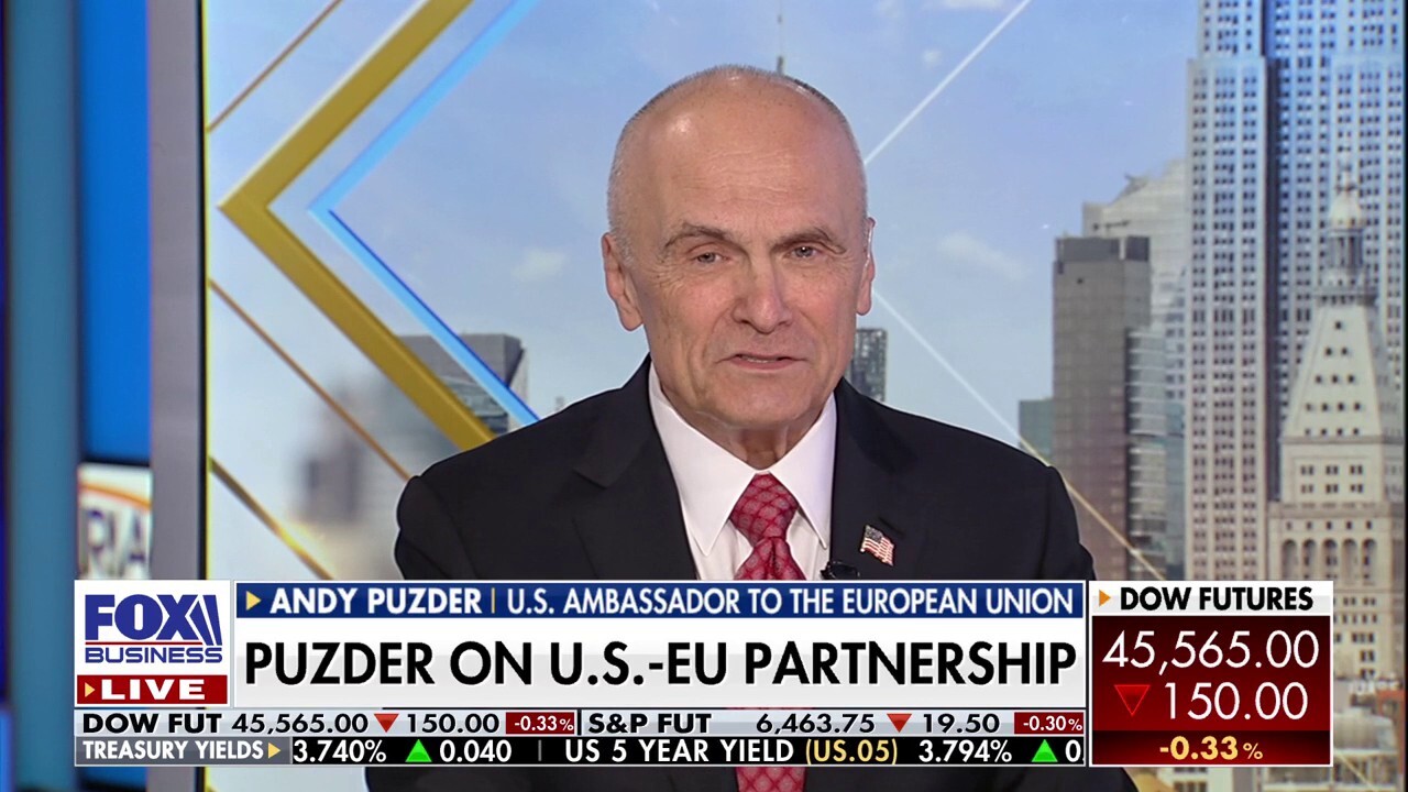 Amb. Andy Puzder predicts EU tariffs will 'rebalance' auto industry ...