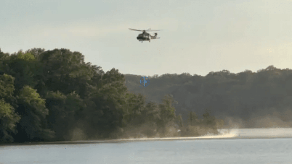 SUN: MSP helicopter crew hoists hiker to safety after 25-foot fall