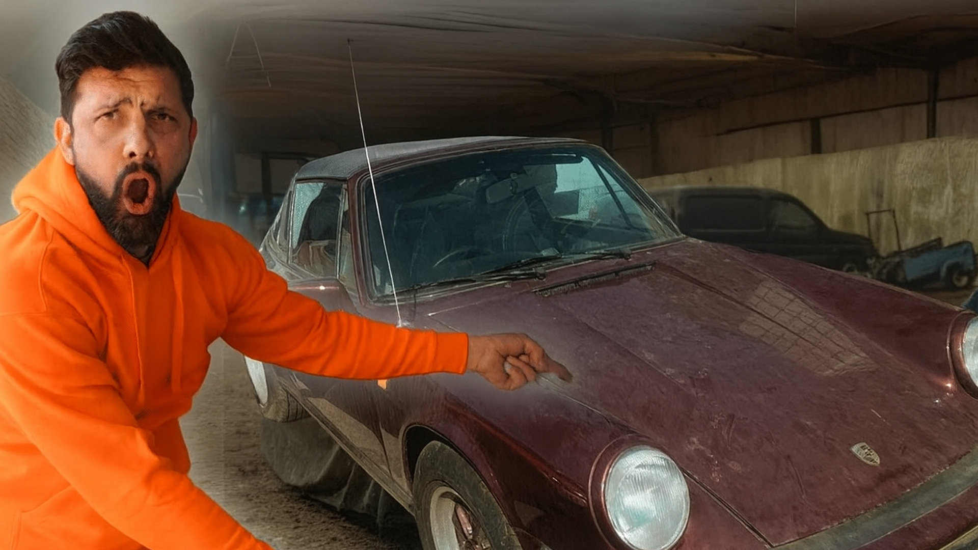 Abandoned Porsche Barn Find Discovery