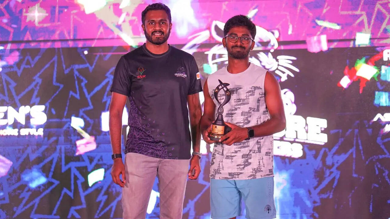 Rishi Vandhan vs Abhiram Prasad in Intermediate Men’s Singles Final ...