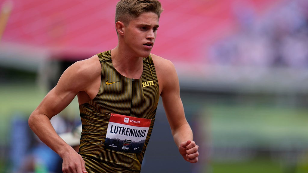 North Texas high school track star Cooper Lutkenhaus turns pro at 16 ...