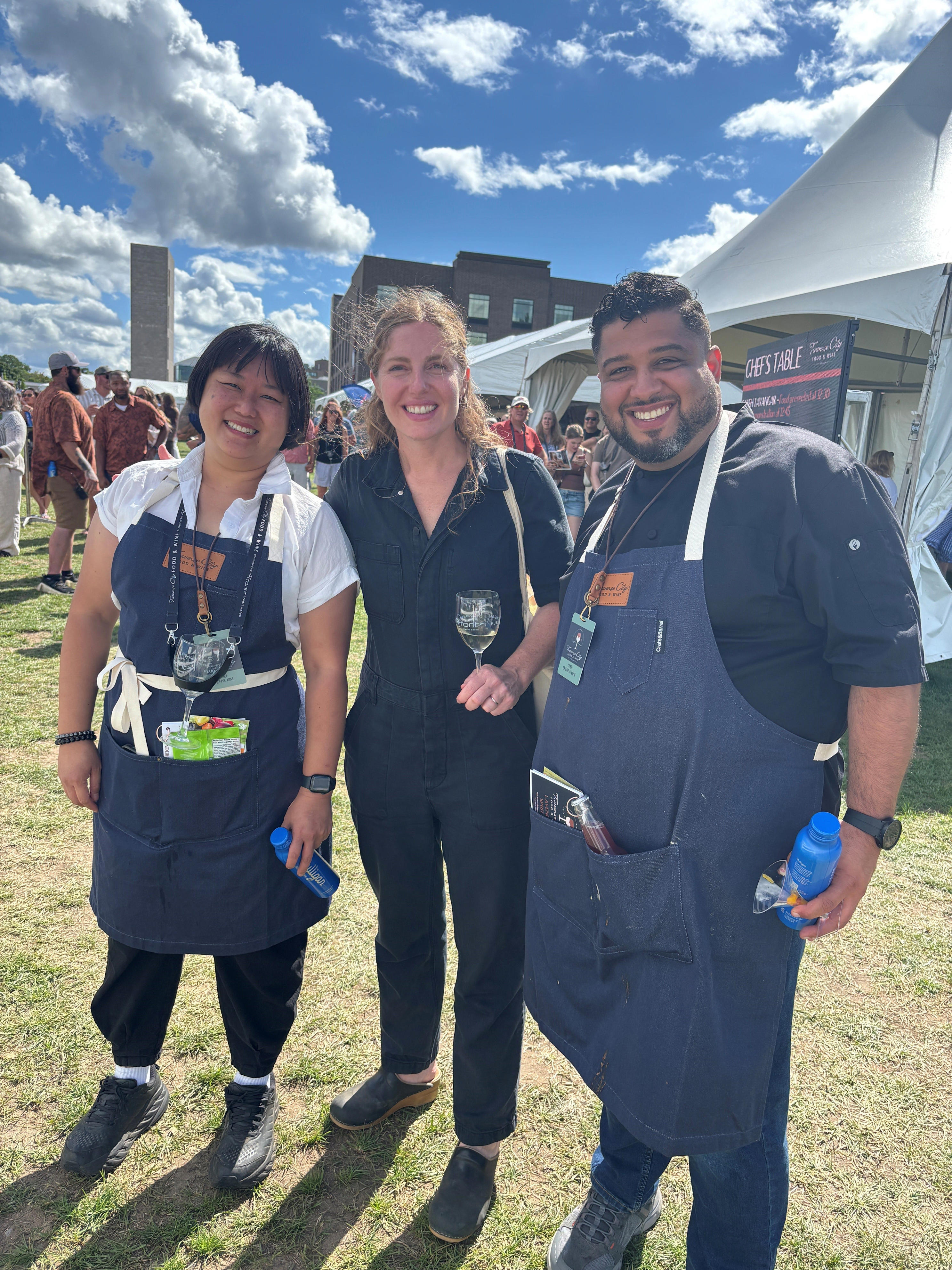 Traverse City Food & Wine Festival draws crowd for food sampling and wine