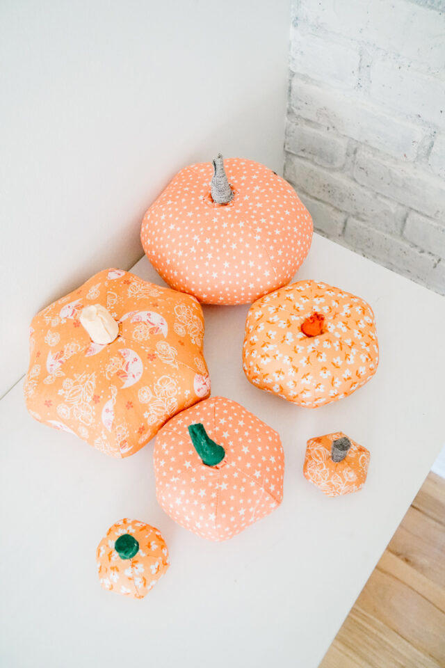 Free Pumpkin Sewing Pattern for Fall