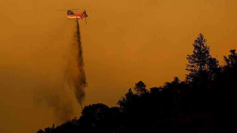 Smoke from Pickett Fire in Napa County prompts extended air quality ...