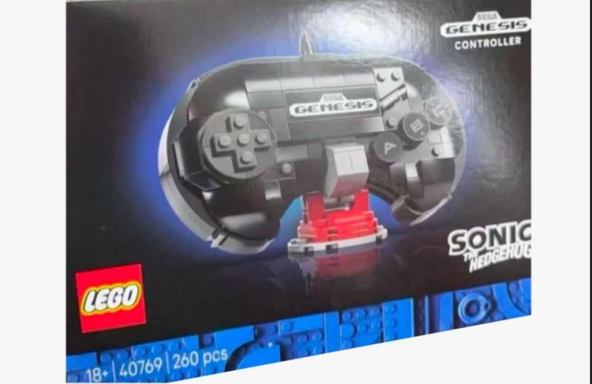 Lego Sega Mega Drive set leaks with hidden Sonic scene