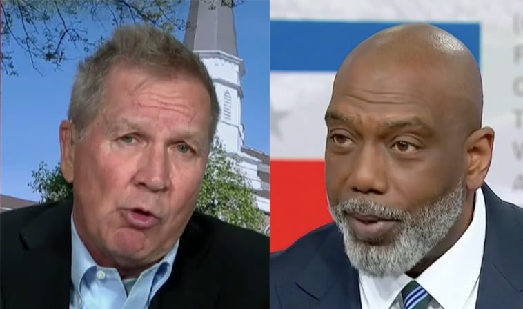 GOP's Kasich called out by MSNBC analyst after frantic rant about crime ...