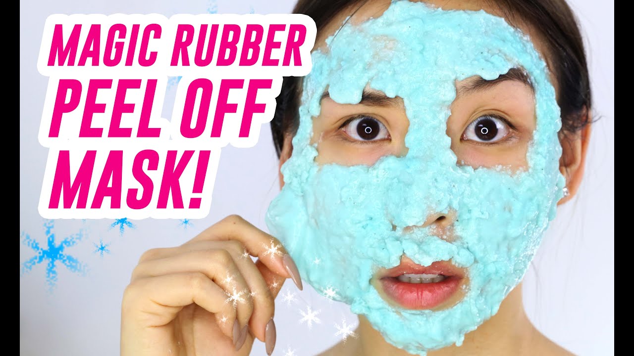 Tina Tests the Magic Rubber Peel Off Mask