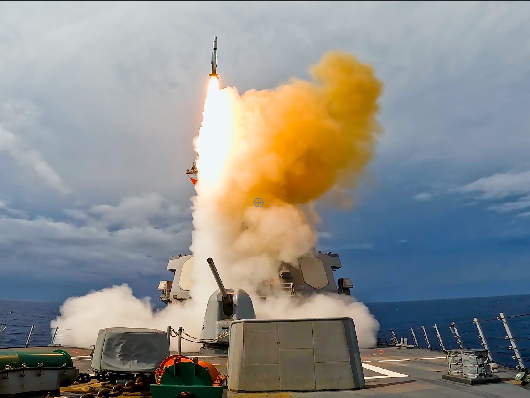 A US Navy destroyer ran through the kind of critical at-sea weapons ...